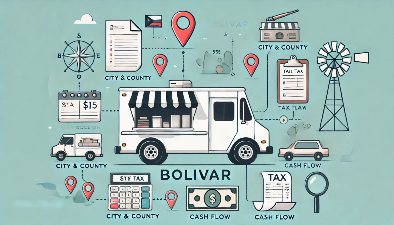 Navigating Sales Tax for Bolivar’s Food Trucks - JCG Tax Advisors